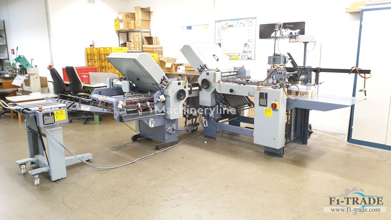 Folding Machine - 16 pages Corss Fold Stahl T52/4-4-X-SAK66 savijacica papira