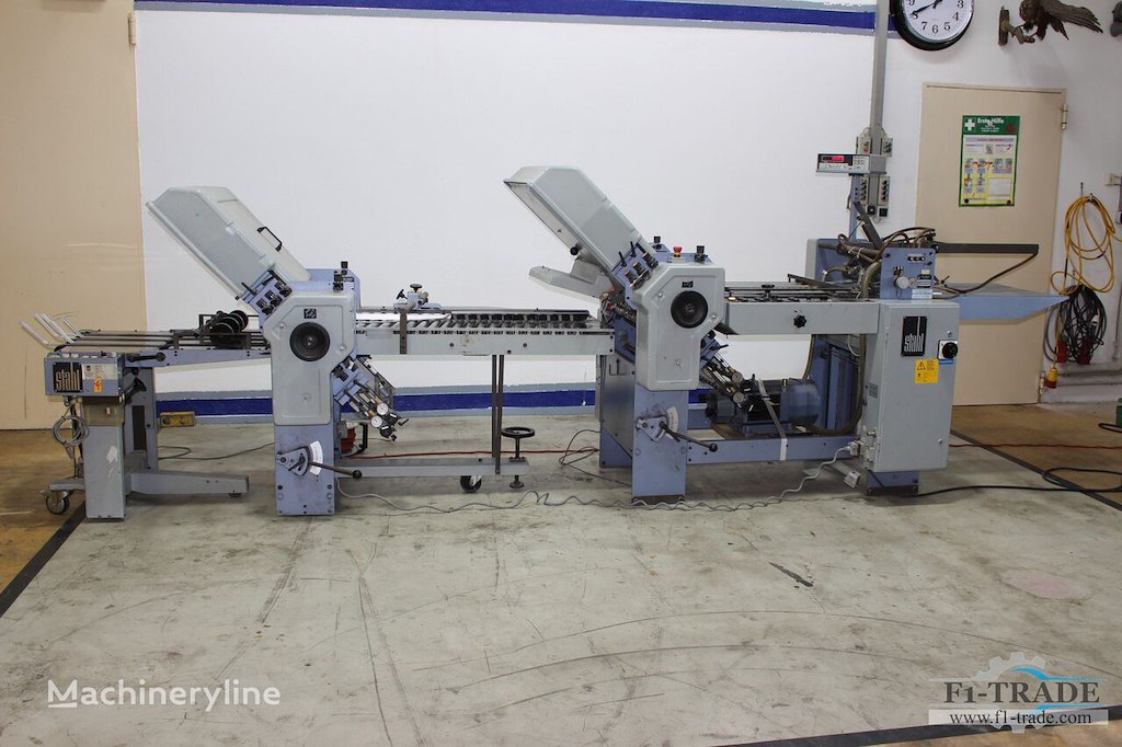 Stahl Folding machine Stahl T50/4-4-SAK66 savijacica papira