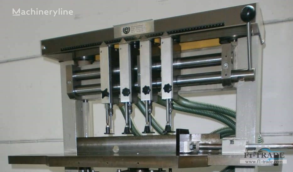 4-head spindle paper drilling Josef Foellmer IRAM 200 mašina za bušenje papira
