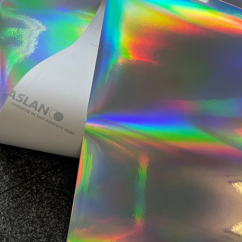 Aslan SE 72 samolepljiva holografska folija 30cm x 1m