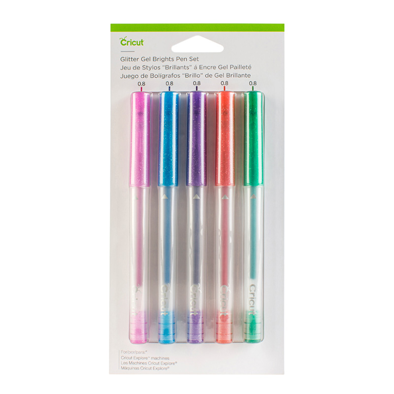 Cricut Glitter Gel Pen Set Brights