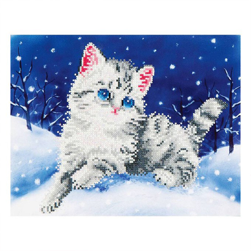 Diamond Dotz Kitten 28x35cm