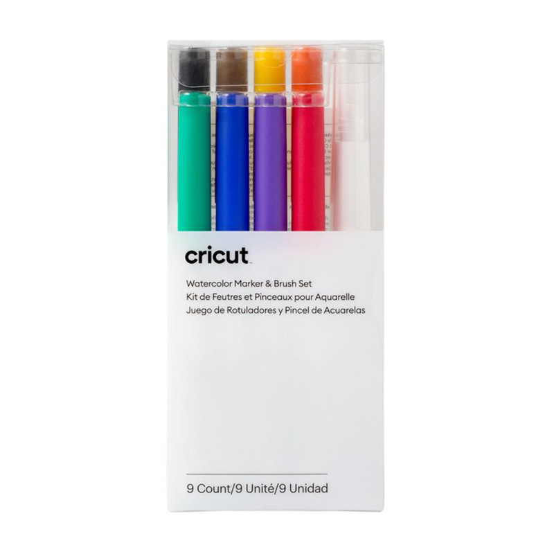 Cricut Watercolor Markers 9-Pack 1.0