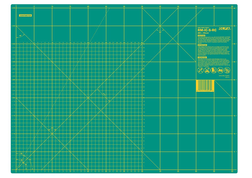 Olfa RM-IC-S rotirajuća višenamenska rezna podloga 60×45 cm