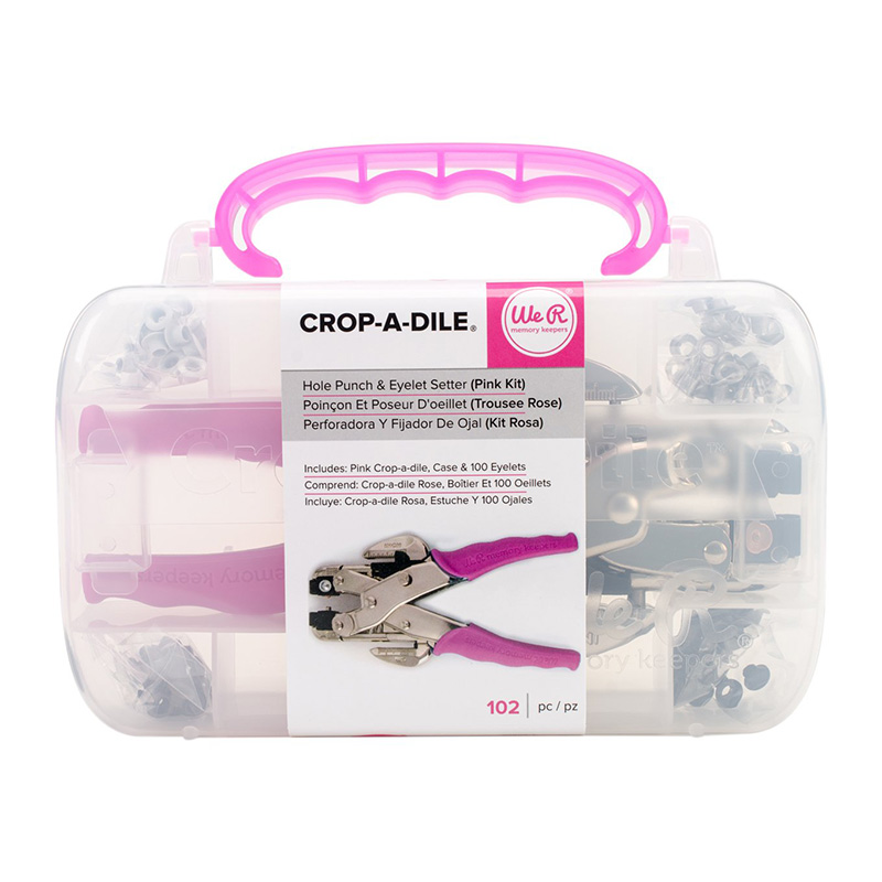 We R Crop-a-dile pink sa ringlicama i kutijom