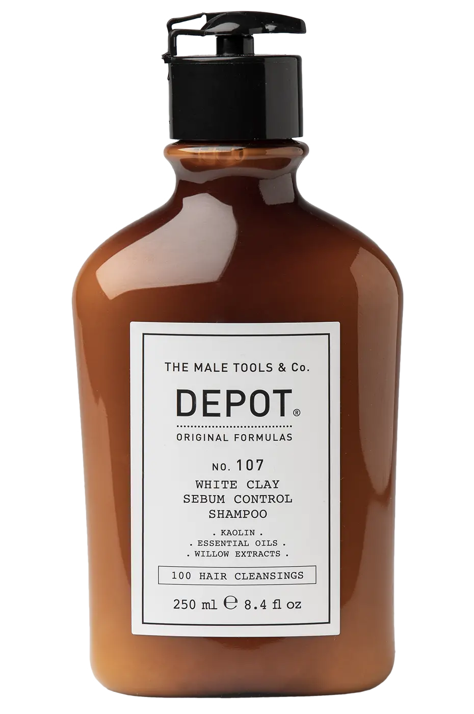 NO.107 DEPOT – White Clay Sebum Control Shampoo 250ml