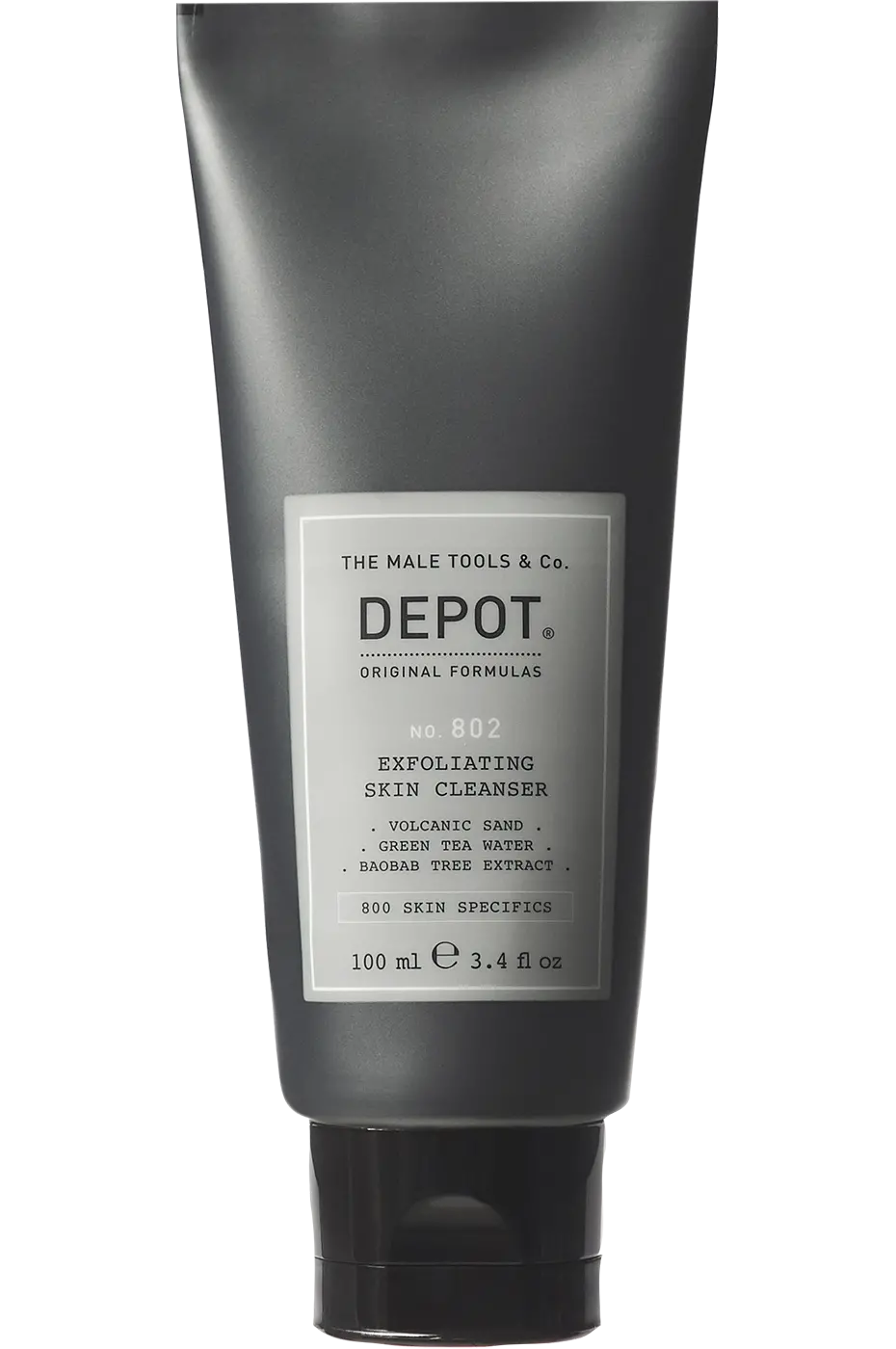 NO.802 DEPOT – Exfoliating Skin Cleanser 100ml
