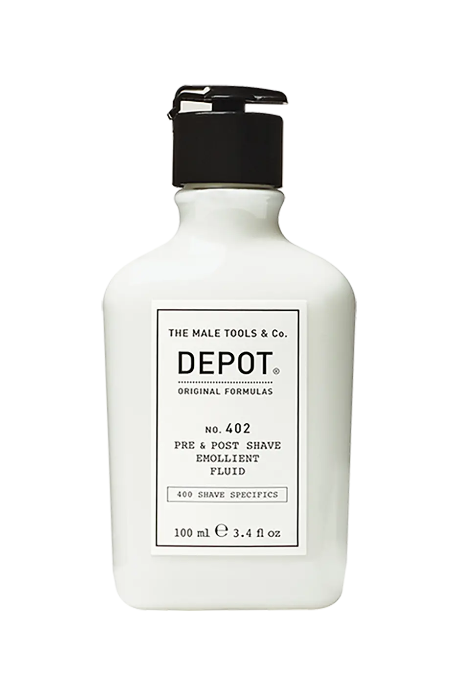 NO.402 DEPOT – Pre&Post Shave Emollient Fluid 100ml