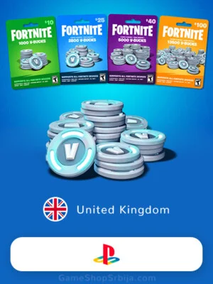 Fortnite V-Bucks (PlayStation UK)