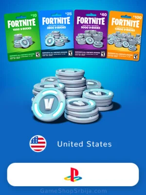 Fortnite V-Bucks (PlayStation USA)