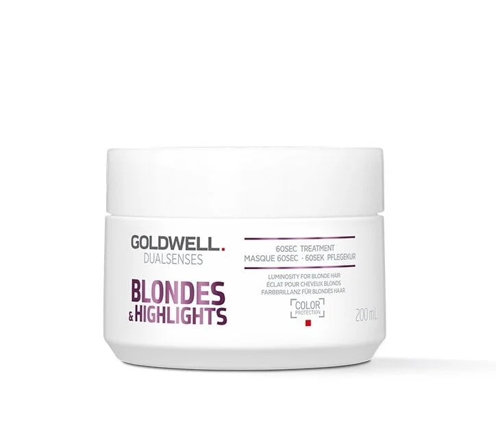 Goldwell dualsenses blondes & highlights anti-yellow 60sec treatment 200ml