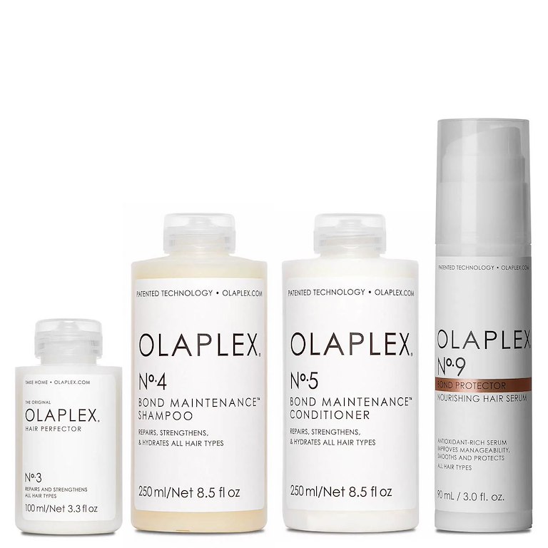 Olaplex set od 4 proizvoda za potpunu obnovu kose