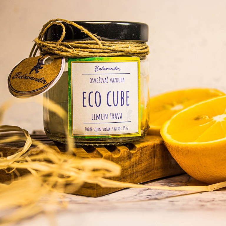 Eco Cube – Limun trava – osveživač vazduha