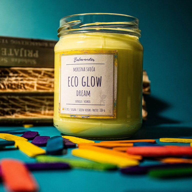 Eco Glow – Dream – mirisna sveća