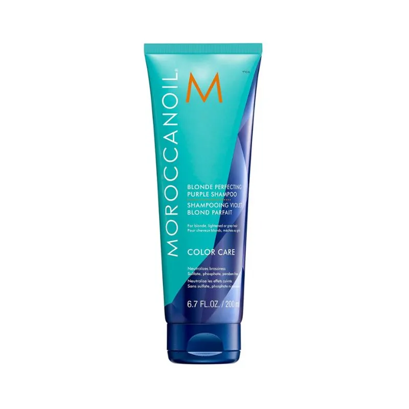 Moroccanoil blond purple shampoo 200ml