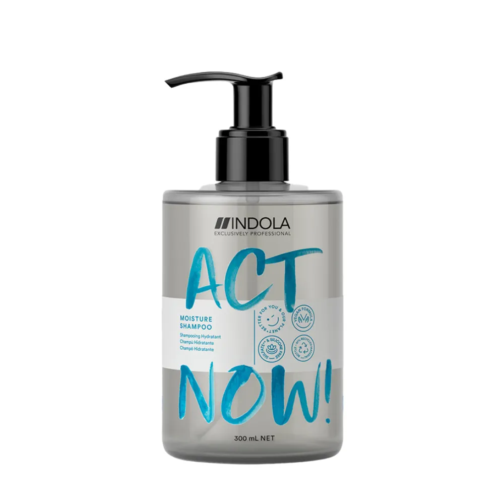 ACT NOW! Moisture šampon 300ml indola