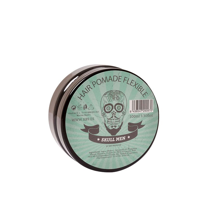 K89 – Skull Men Hair Pomade Flexible – 100 Ml