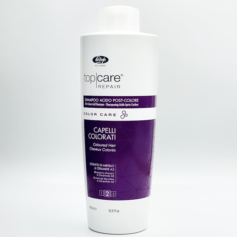 Lisap – Top Care Repair Color Care Post-Color Shampoo – 250ml