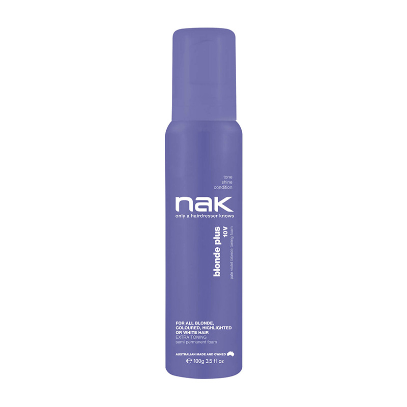 NAK – Blonde Plus 10V Extra Toning Foam – 100gr