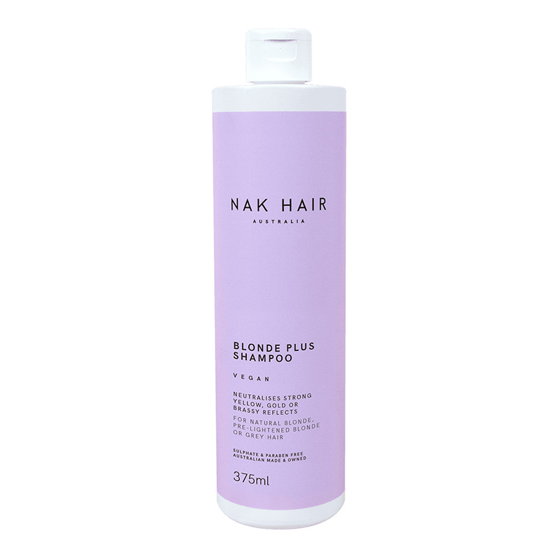 NAK – Hair Blonde Plus Shampoo Vegan – 375ml