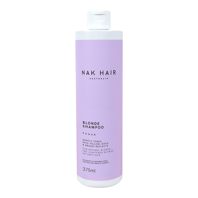 NAK – Hair Blonde Shampoo Vegan – 375ml