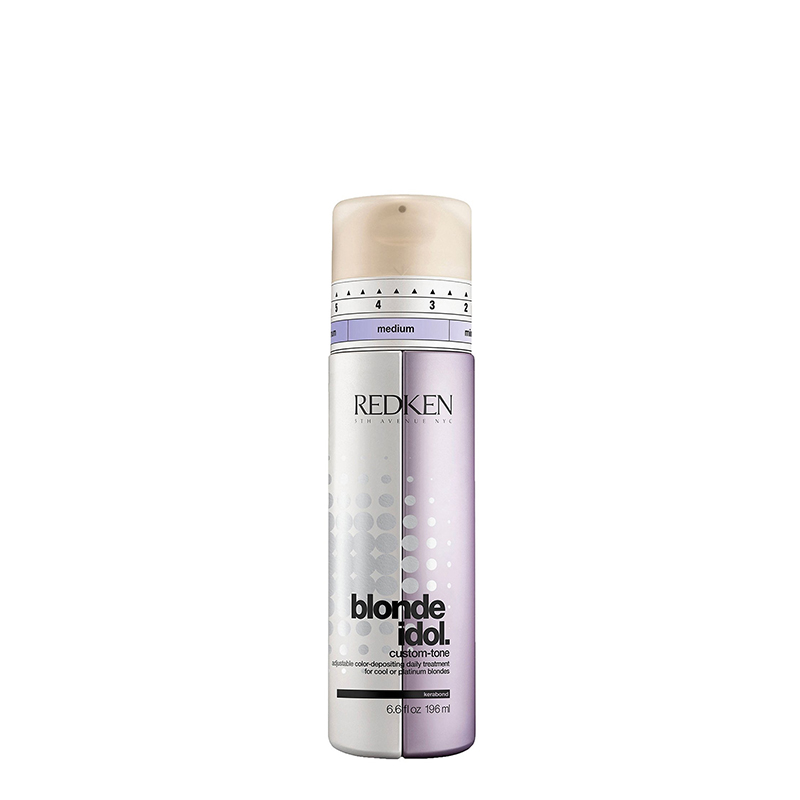 Redken – Blonde Idol Custom-Tone Daily Treatment For Cool Or Platinum Blonde – 196ml