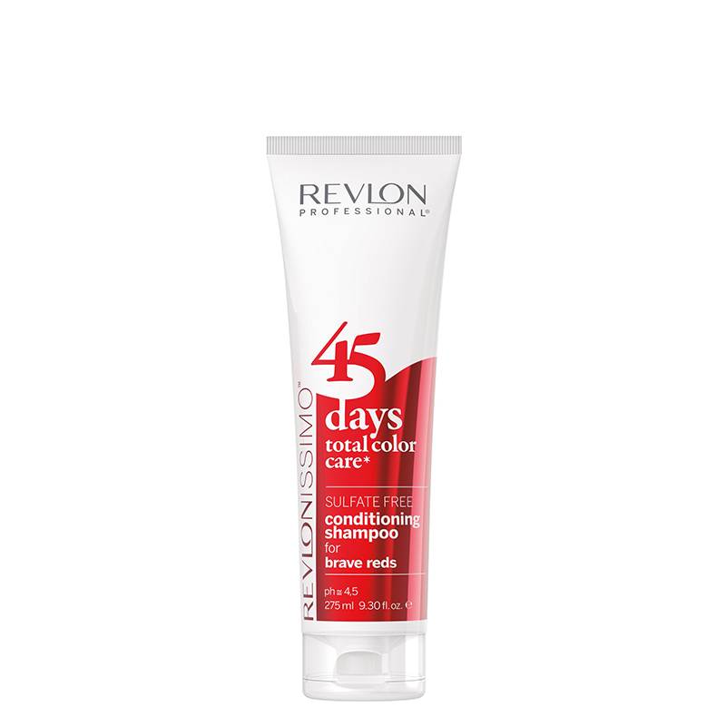 Revlon – 45 Days Conditioning Shampoo For Brave Reds – 275ml