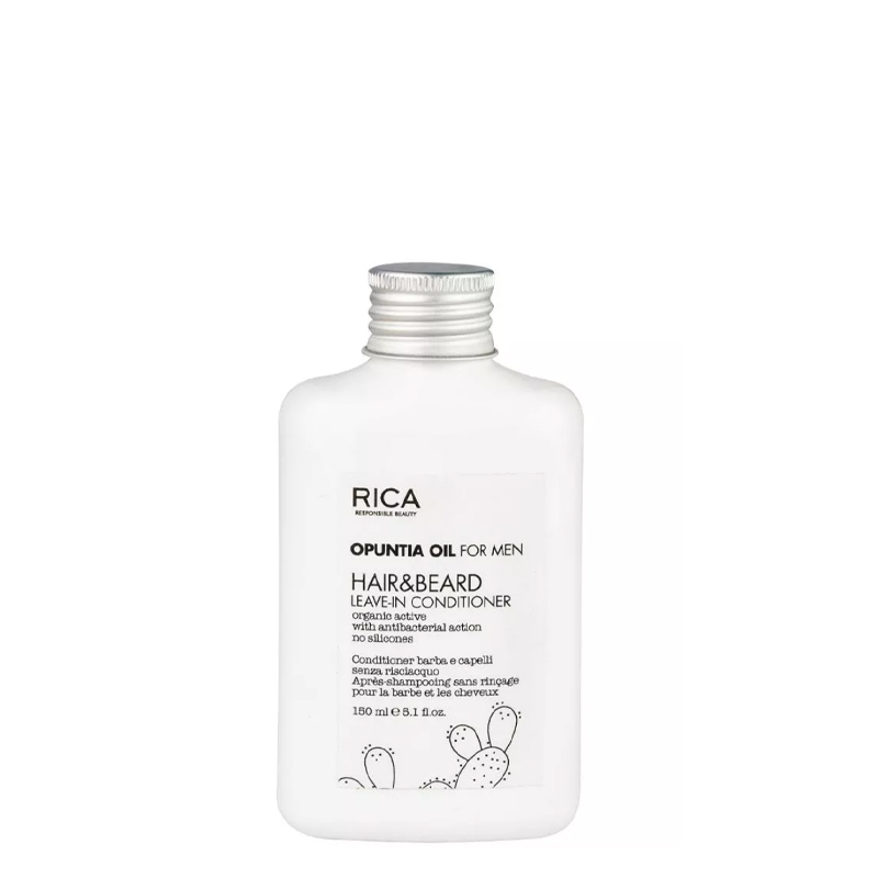 Rica – Opuntia Oil For Men Hair & Beard Leave-In Conditioner – 150ml