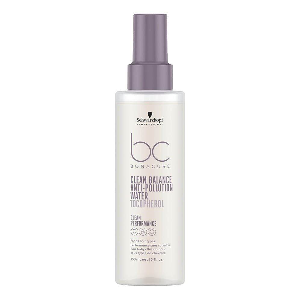 Schwarzkopf – Bonacure Clean Balance Anti-Pollution Water Tocopherol Spray 150ml