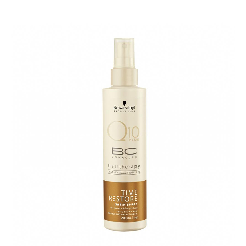 Schwarzkopf – Bonacure Q10 Time Restore Satin Spray – 200ml