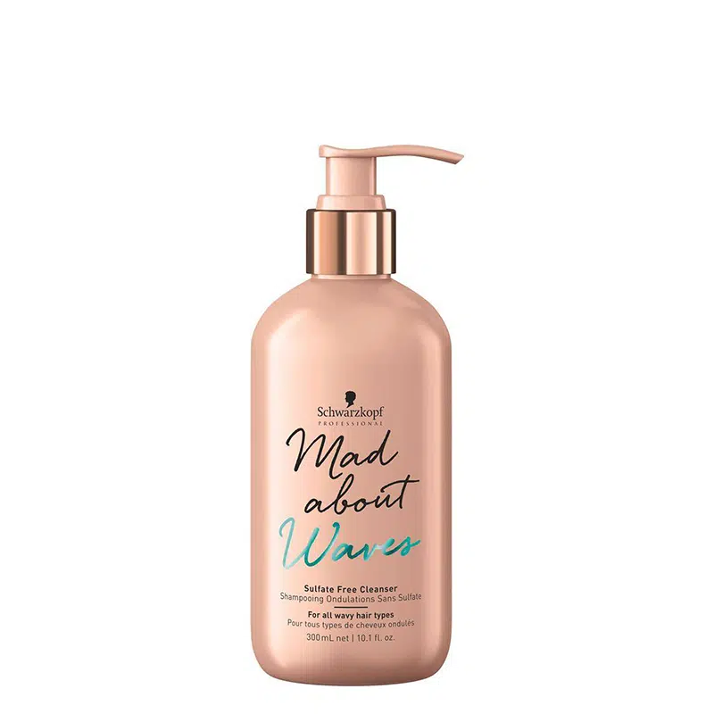 Schwarzkopf – Mad About Waves Sulfate Free Cleanser – 300ml