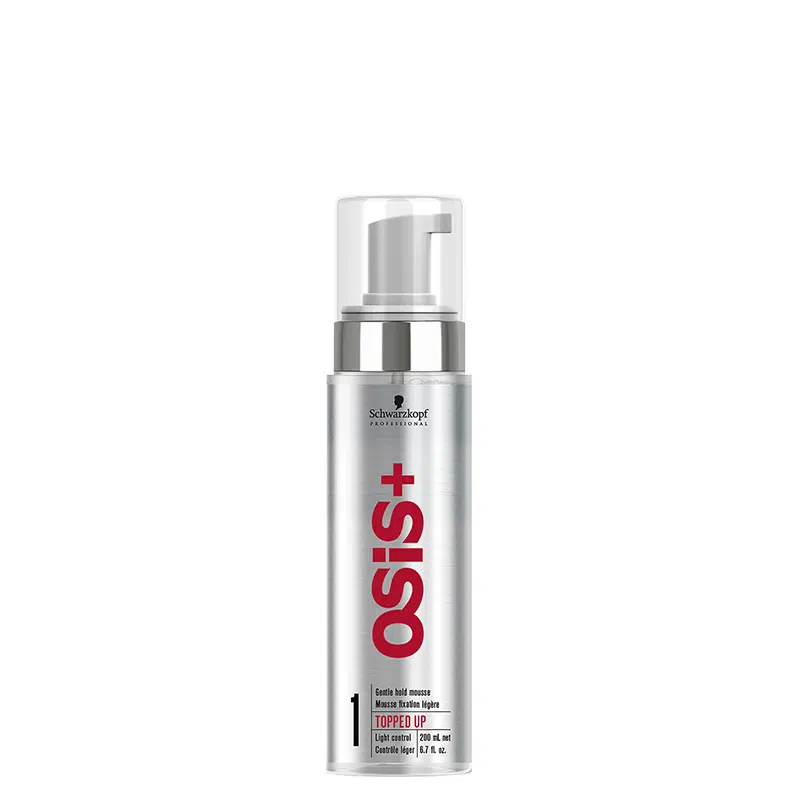 Schwarzkopf – Osis Topped Up Gentle Hold Mousse – 200ml