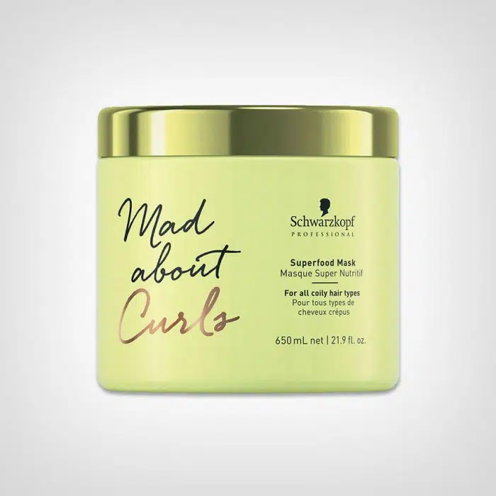 Schwarzkopf – Mad About Curls Superfood Mask – 650ml
