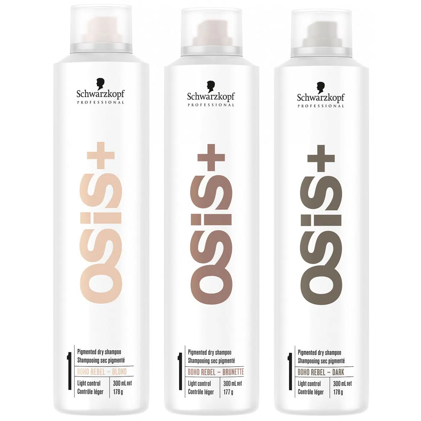 Schwarzkopf – Osis Boho Rebel Blond Dry Shampoo – 300ml