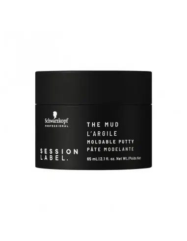 Schwarzkopf – Session Label The Mud Moldable Putty – 65ml