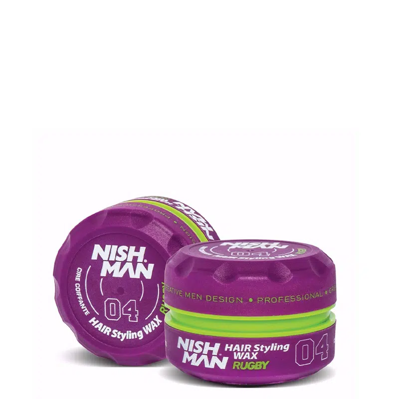 Una Cosmetics – Nishman Hair Styling Wax 04 Rugby – 150ml