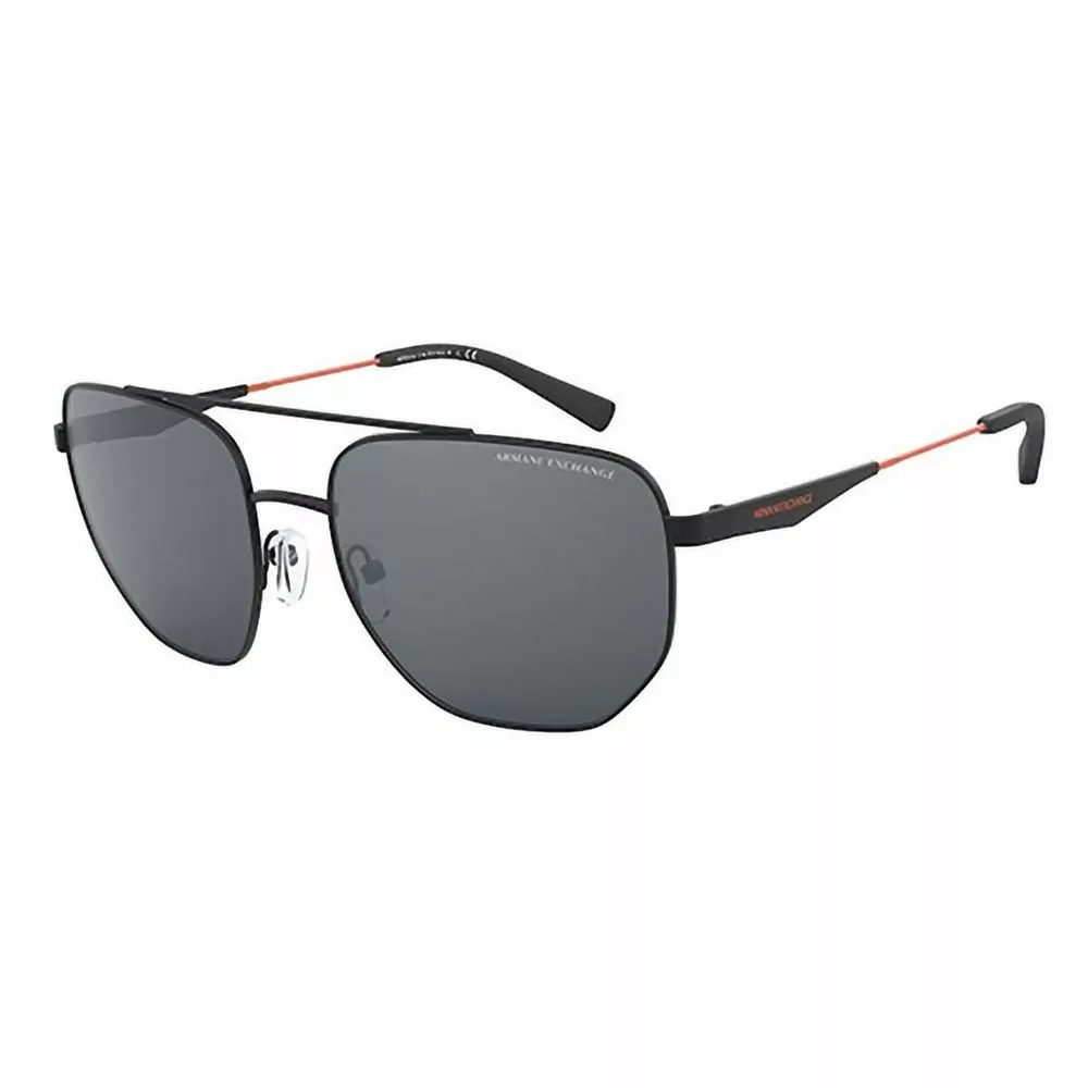 Armani Exchange AX2033S-60636G 59 Square Black