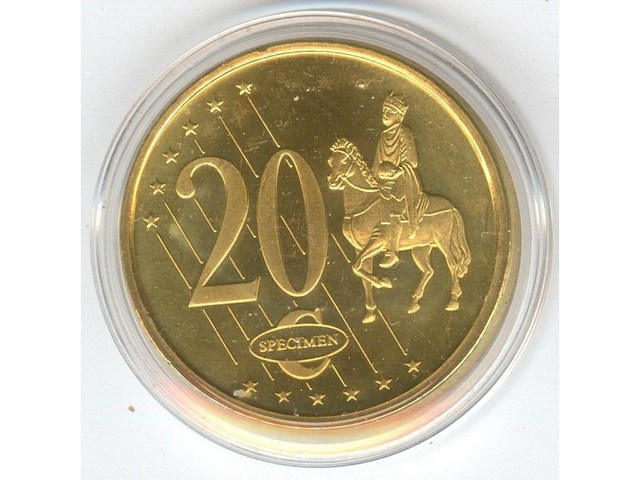 Svedska 20 euro cent 2003 UNC SPECIMEN