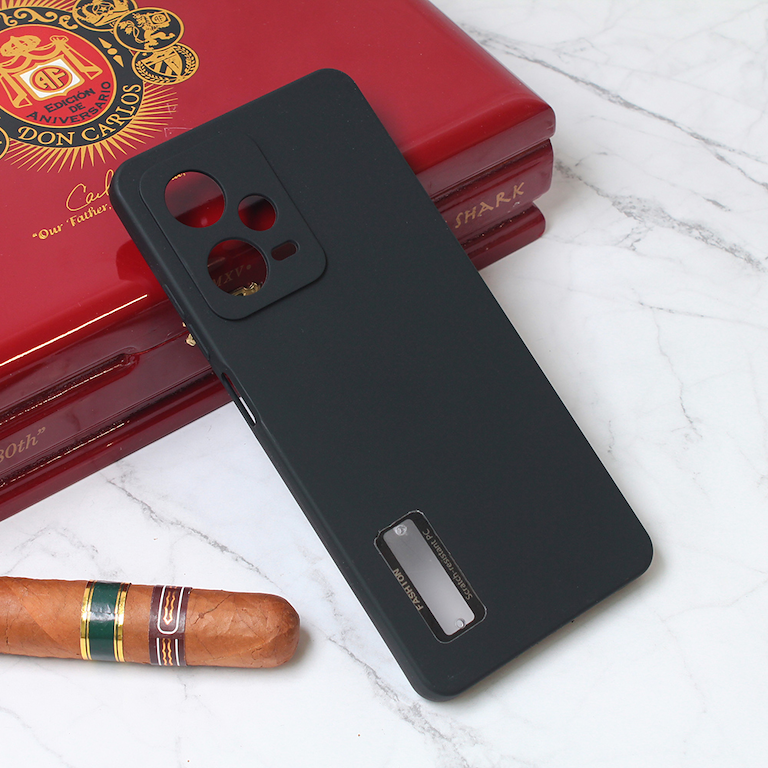 Maska Soft Silicone za Xiaomi Redmi Note 12 Pro 5G (EU) crna