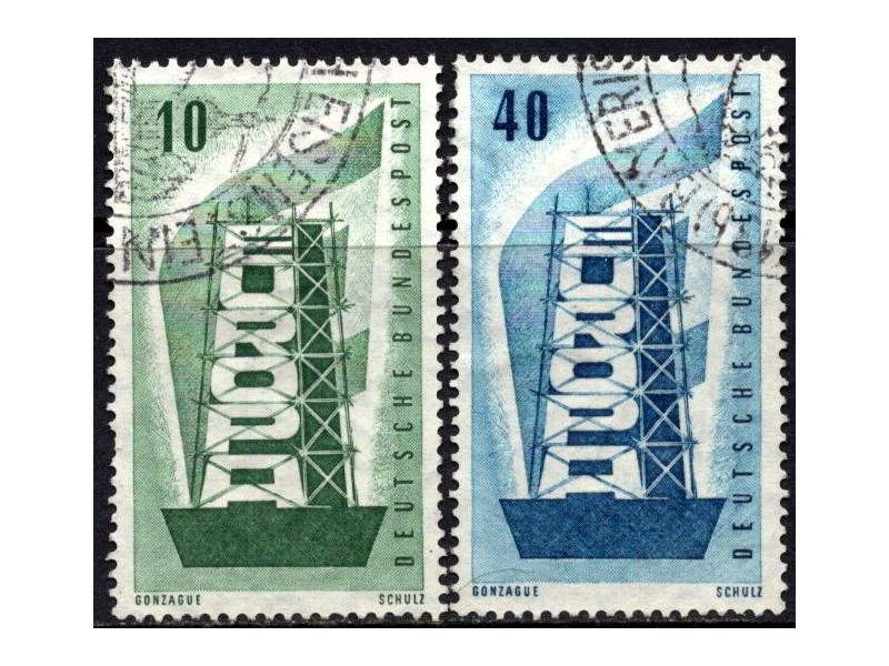 Nemačka BRD 1956. Komplet serija