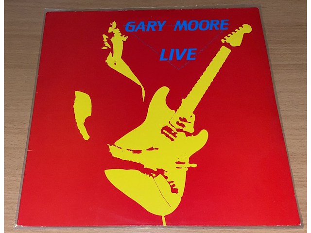 Gary Moore – Live (LP), UK PRESS