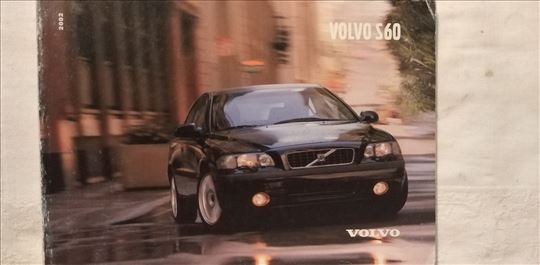Tehnicko uputstvo za upotrebu za Volvo S60, 2002.