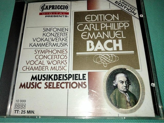 Carl Philipp Emanuel Bach – Musikbeispiele = Music Sele