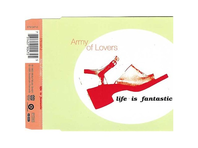 Army Of Lovers – Life Is Fantastic CD, Maxi-Single