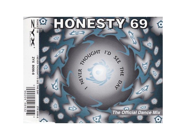 Honesty 69 – I Never Thought I`d See The Day CD SINGL