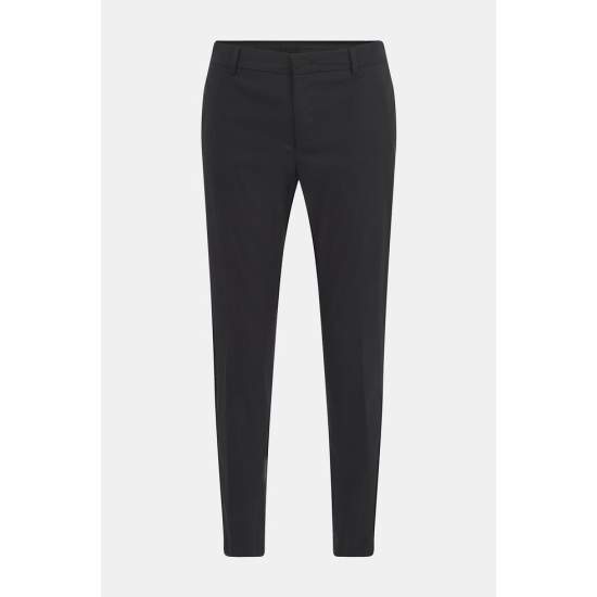 Vakko TROUSERS WITH ZIPPER BLACK PANTS