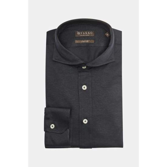 Vakko LINEN COTTON SPORTS SHIRT