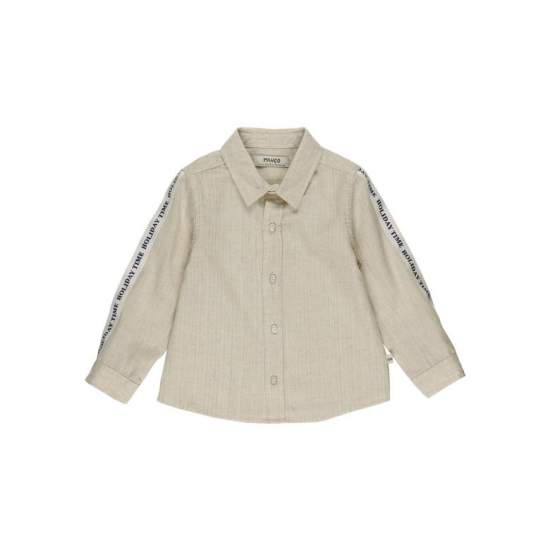 Baby Boy Stripe Detailed Shirt