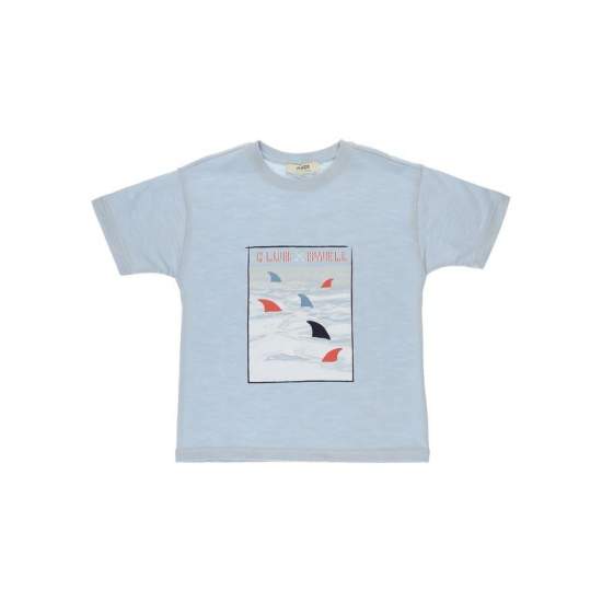 Boys Ocean Printed Short Sleeve T-shirt
