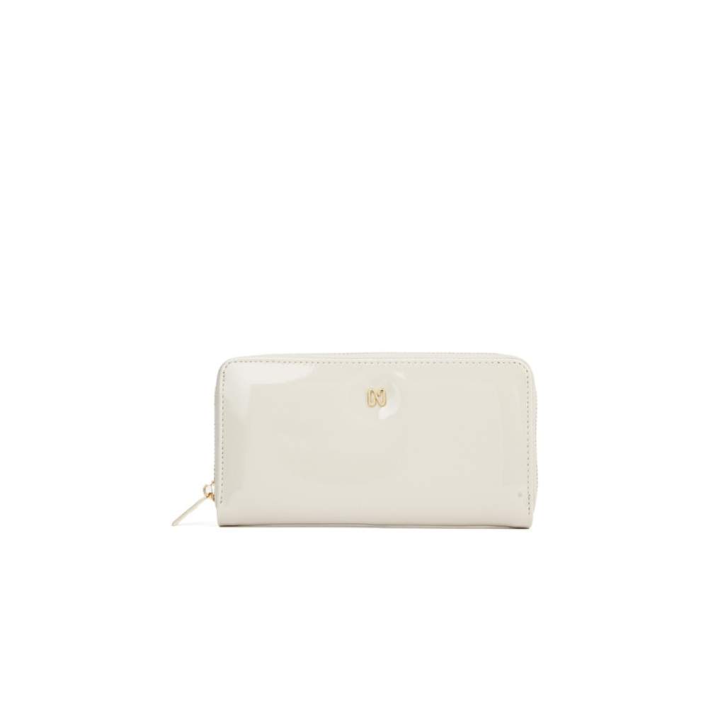 Beige Womens Leather Wallet